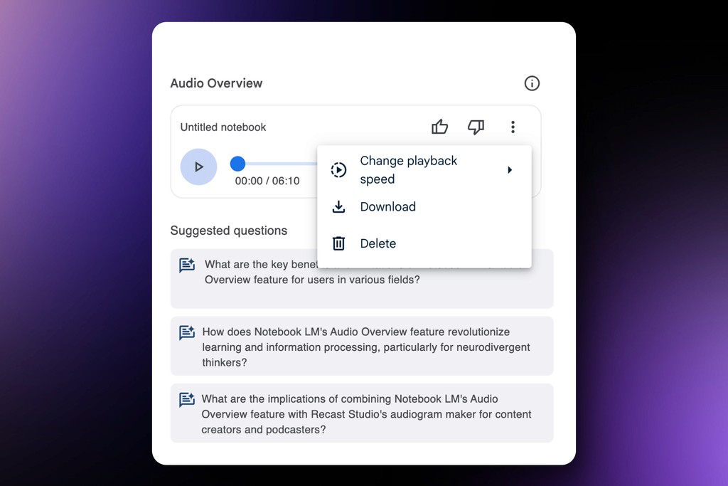 How to create Notebook LM Podcast