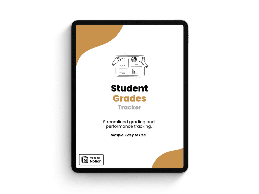 Notion For Teachers: Templates | Notion Notion Grade Tracker