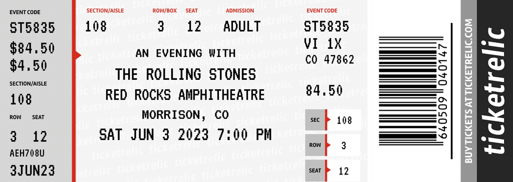 Ticketrelic, Turn Digital Tickets Into Timeless Memorabila, Custom ...