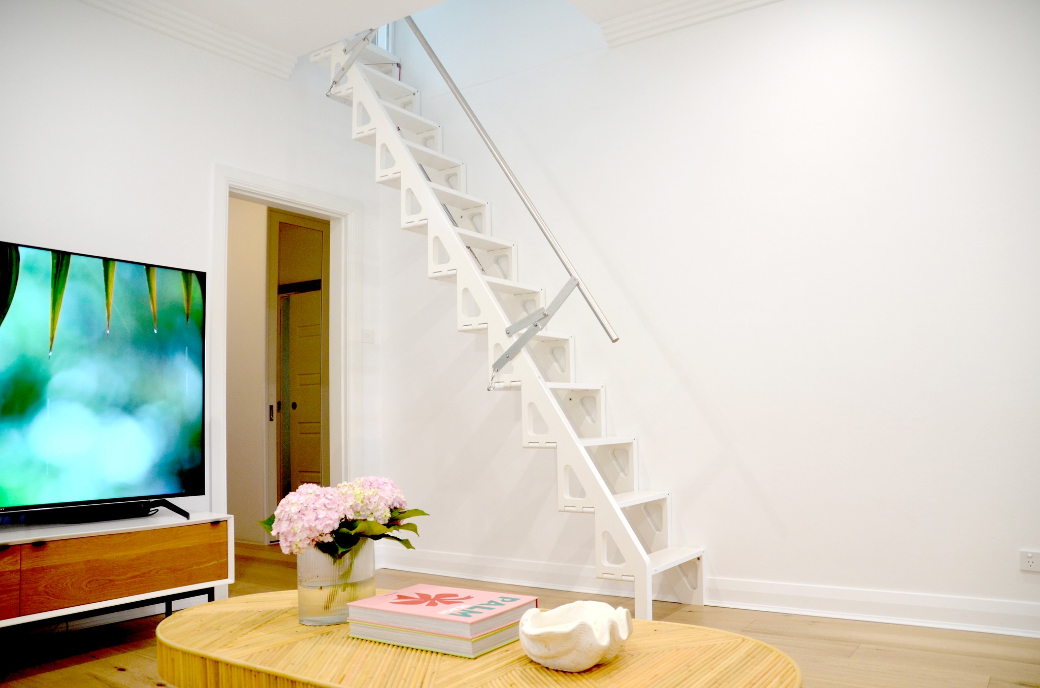 Folding Staircase for custom made with Bamboo
