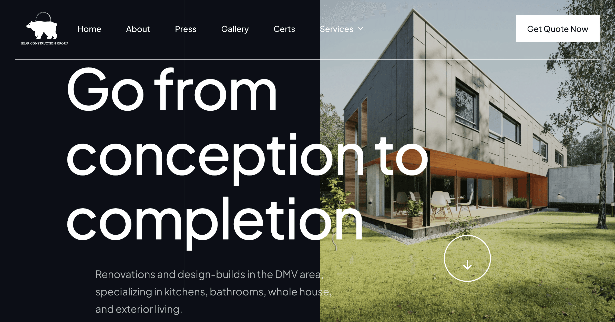 Bear Construction Group - About