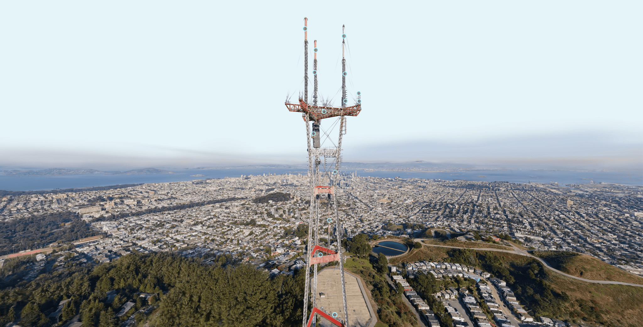 Sutro Tower 3DGS Reconstruction - Radiance Fields
