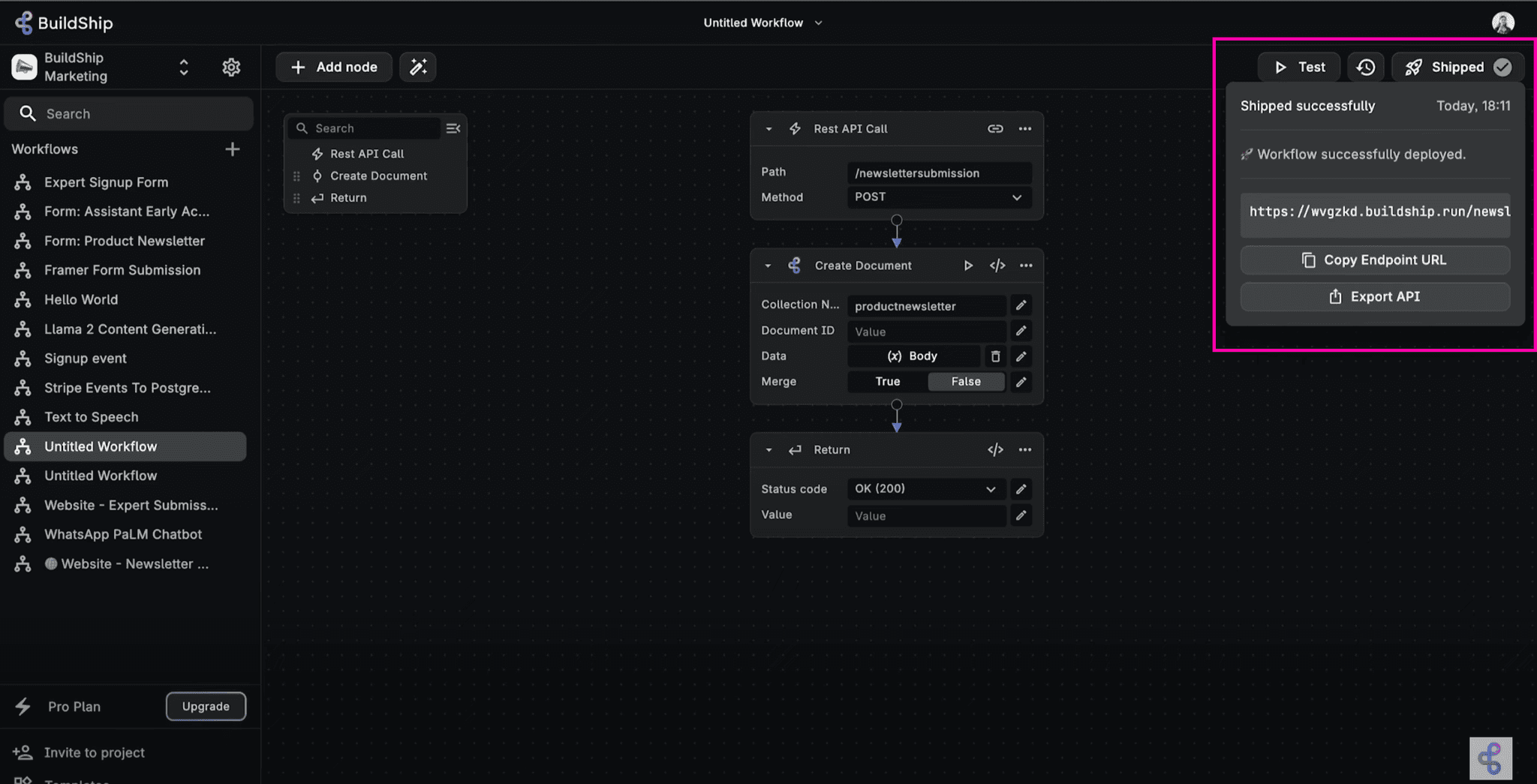 How To Send Your Framer Form Data to a Custom Backend With Buildship