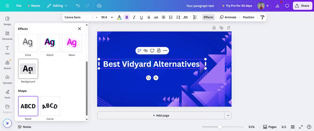 How to Highlight Text in Canva - 1 minute video guide