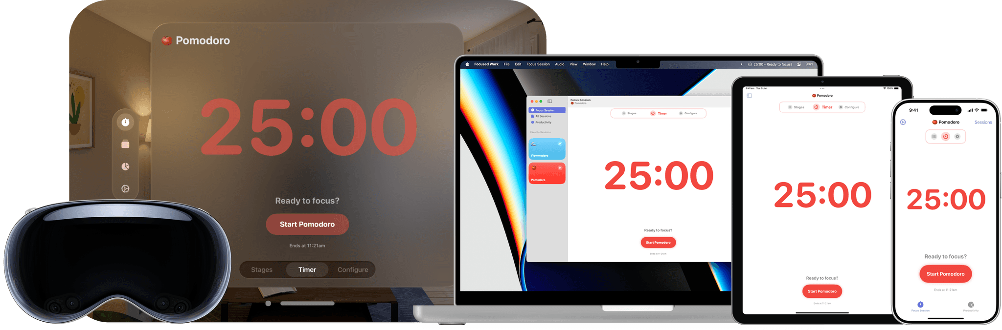 Focused Work - Focus & Pomodoro Timer