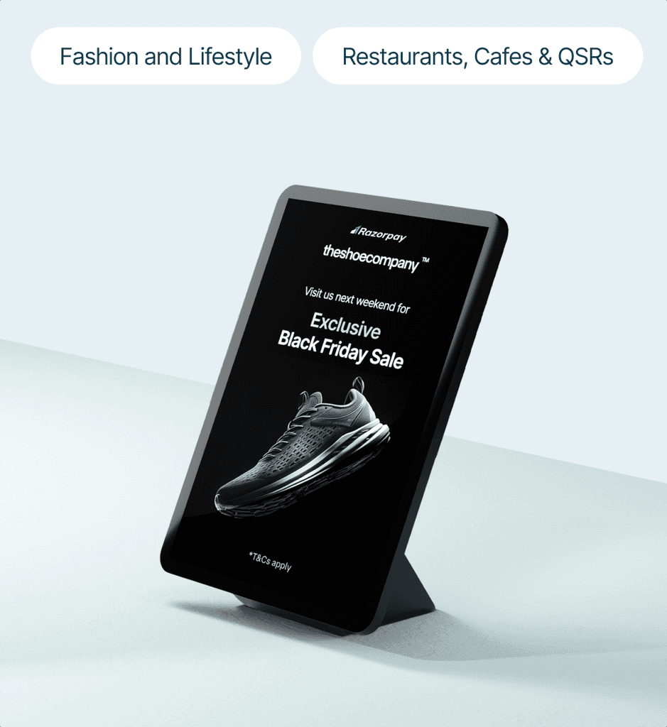 Razorpay Pos Machine Smart Swipe Machine For In Store Payments