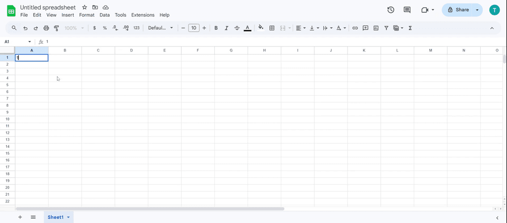How to Fill Series in Google Sheets – Quick Auto-Fill Guide - 1 minute ...
