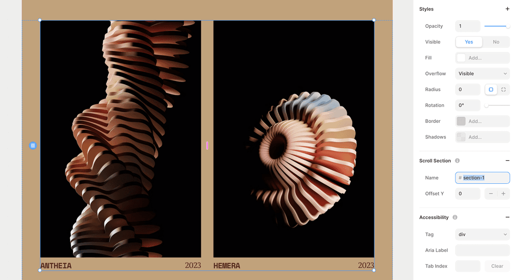 Exploring Scroll and Hover Effects in Framer — Framer Blog