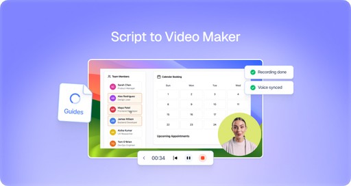 Script to Video Maker – Turn Text into Stunning Videos - Trupeer | AI ...