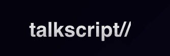 Talkscript