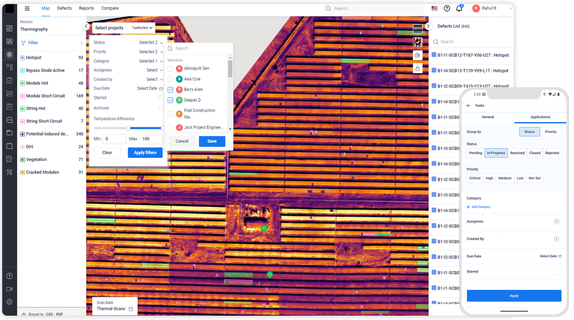 Fast and easy defect remediation with GIS-based app with AI-driven ...