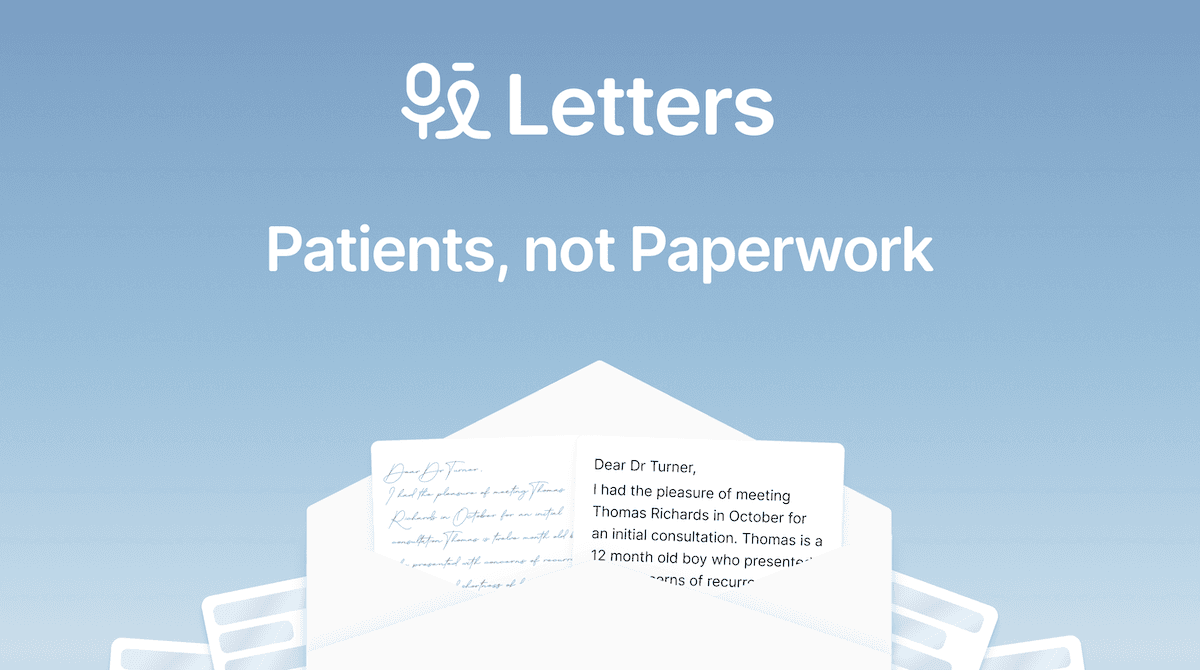 Letters - Patients, not Paperwork