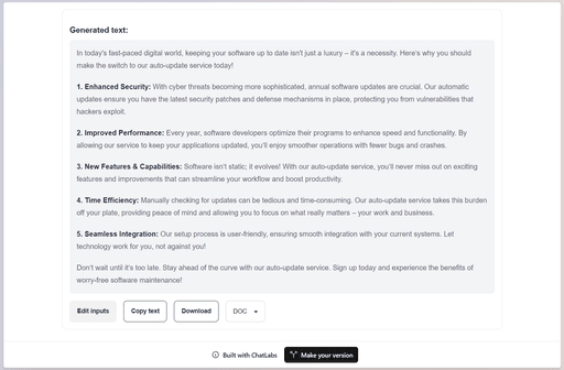 AI Text Generator - Free Tool