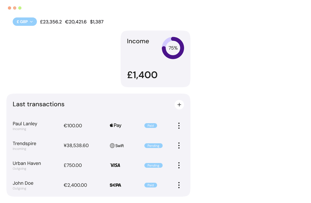 All-in-one payment & banking hub | xpate