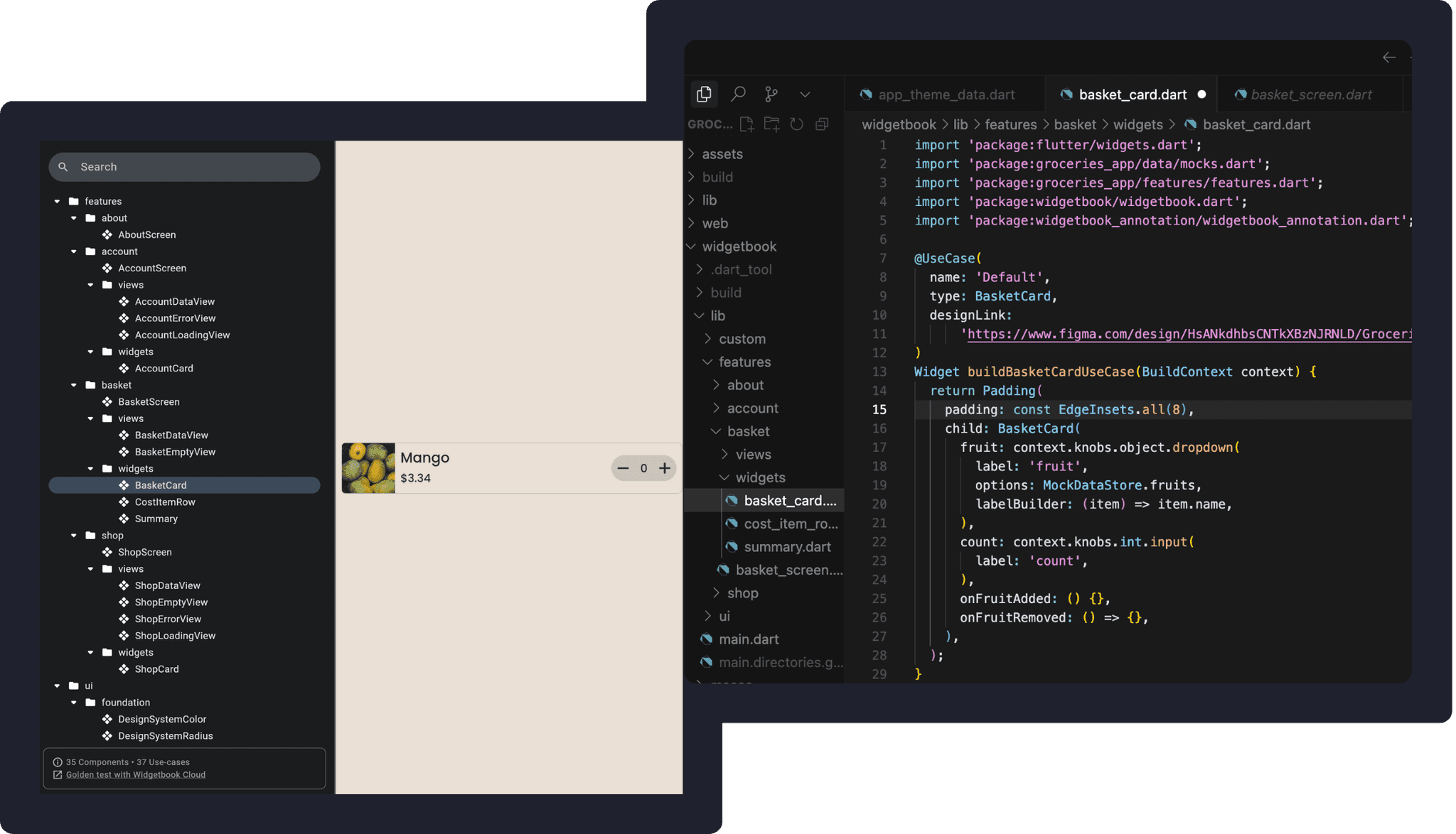 Widgetbook | Build, organise & test your Flutter widgets