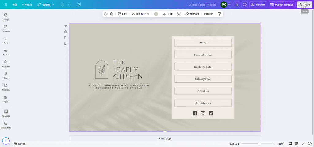 How to Embed HTML Code in Canva – Step-by-Step Guide - 1 minute video guide