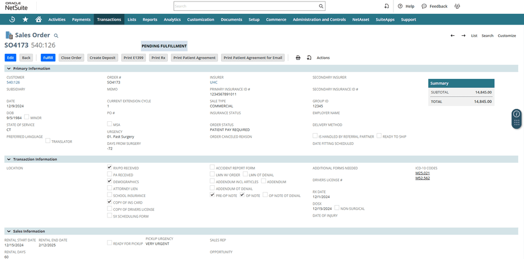 OptiMed: Streamlining Medical Distribution & Billing with NetSuite