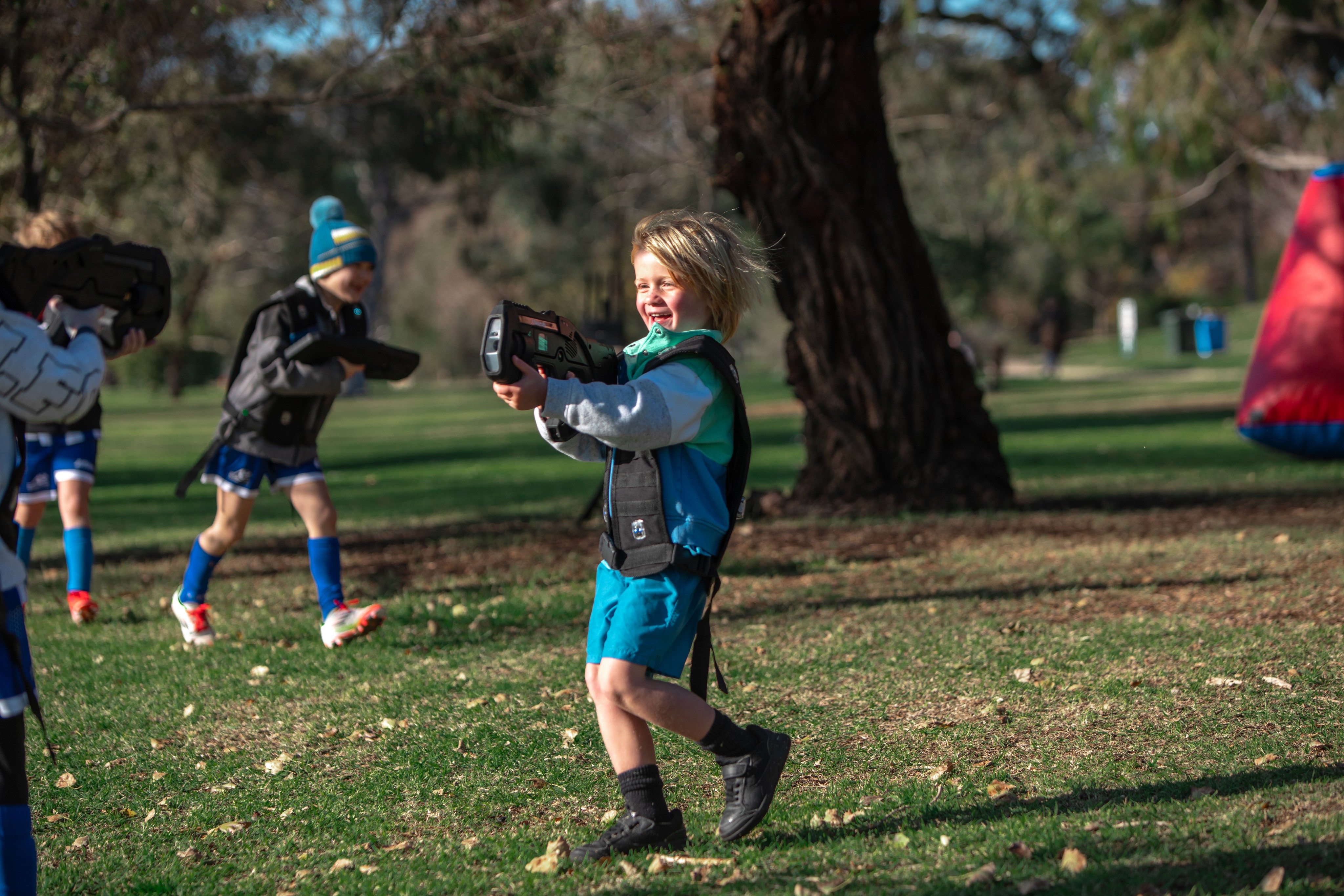 Outdoor Laser Tag Melbourne – Mobile Parties | Laser Raiders