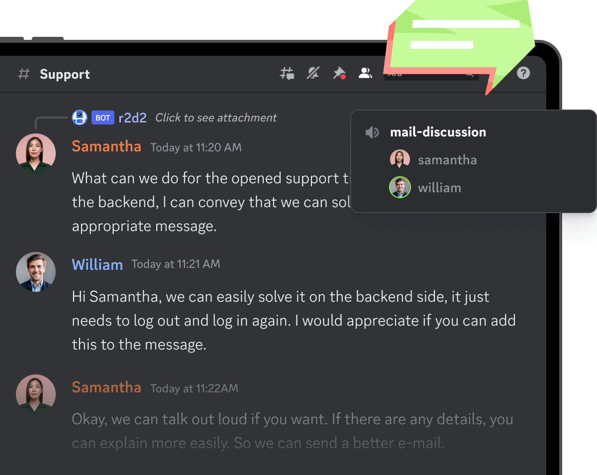 R2-D2 | Streamline Email Collaboration on Discord
