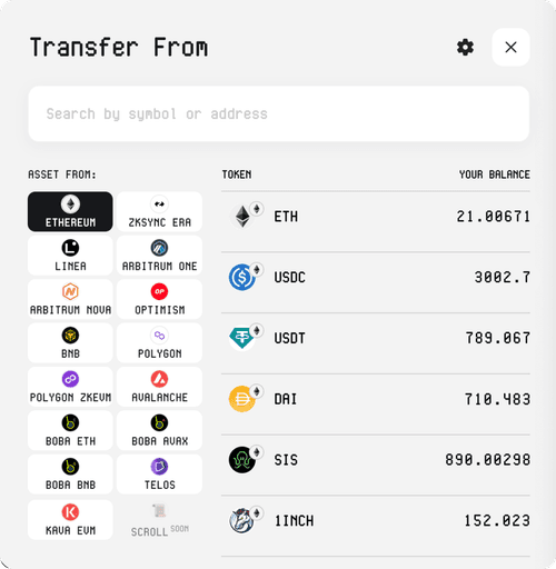 How to swap and bridge to Linea