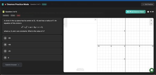 SAT Circles Made Easy: 7 Ways to Solve Geometry Problems Using Desmos (With Examples) - ChatSAT ...