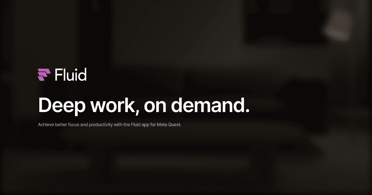 Fluid - Your spatial computer