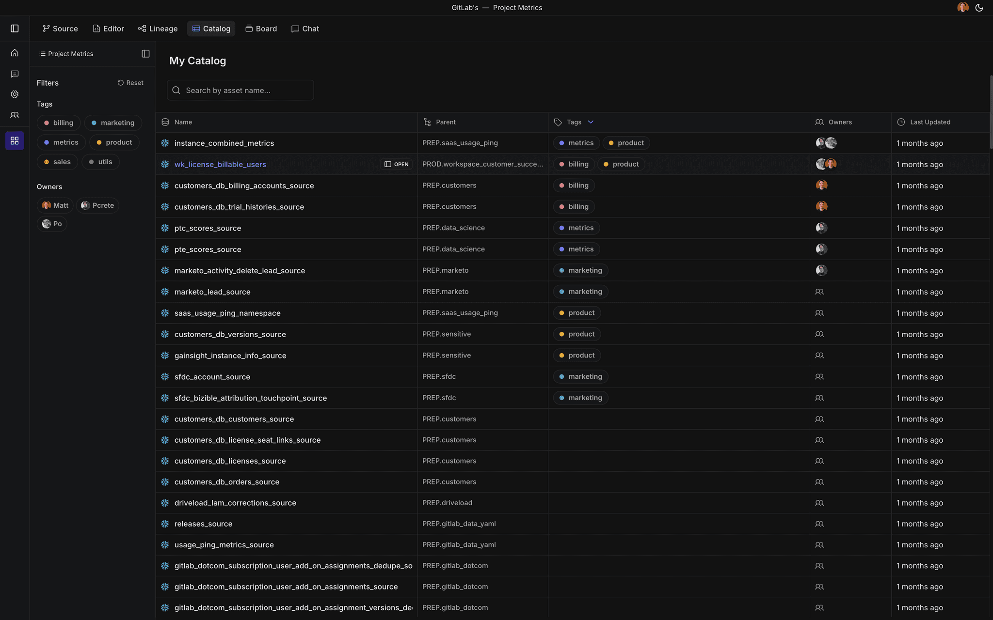 Datascale - Visualize your SQL dependencies