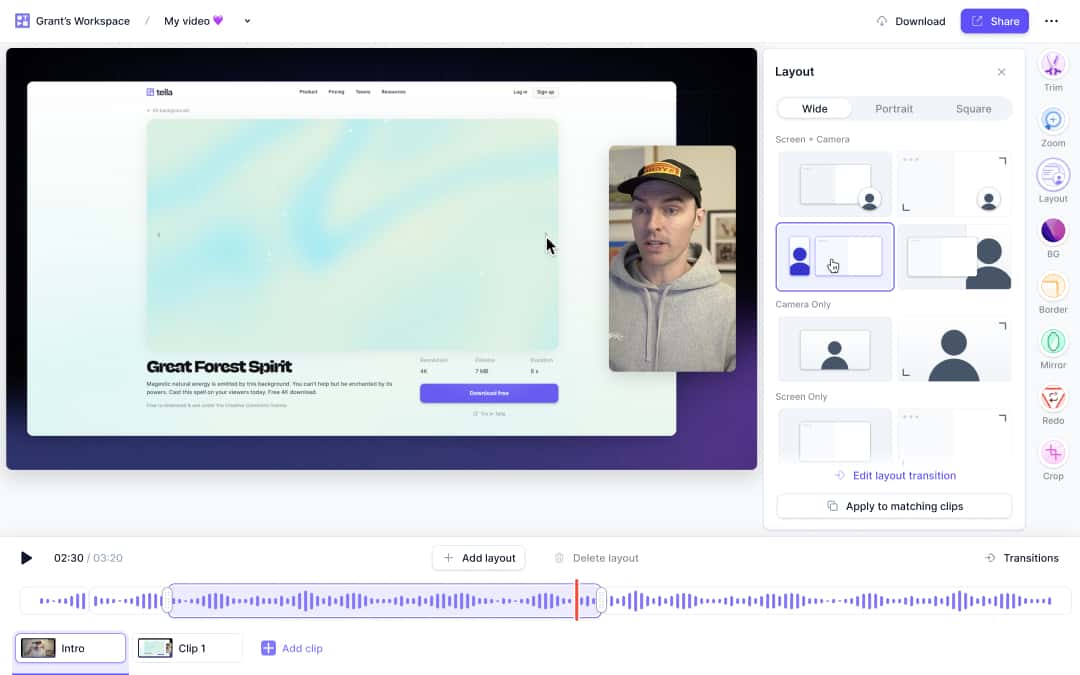 Tella — Online Screen Recorder for Mac & Windows