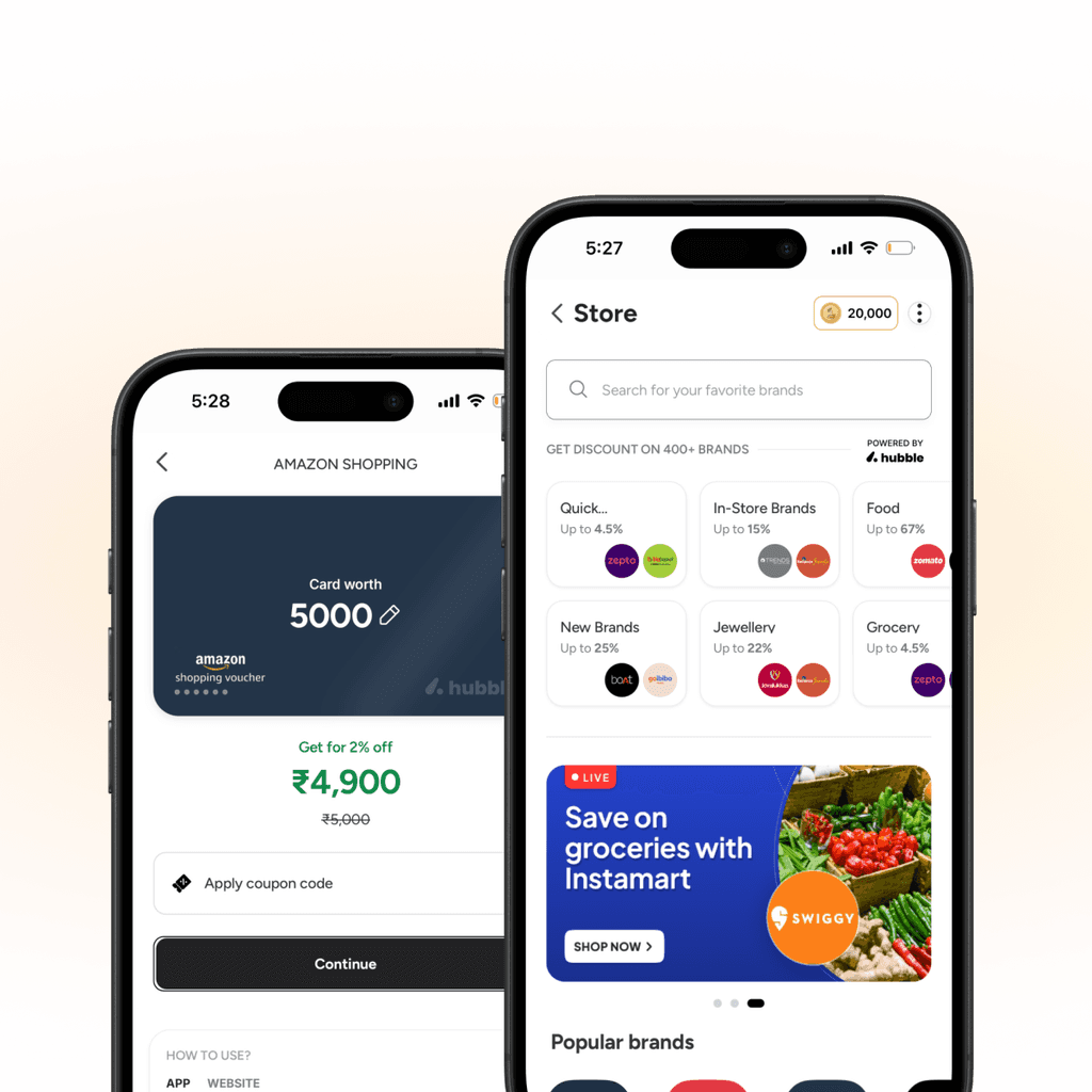 Rewards, Loyalty & Gift card Solutions | Hubble Money