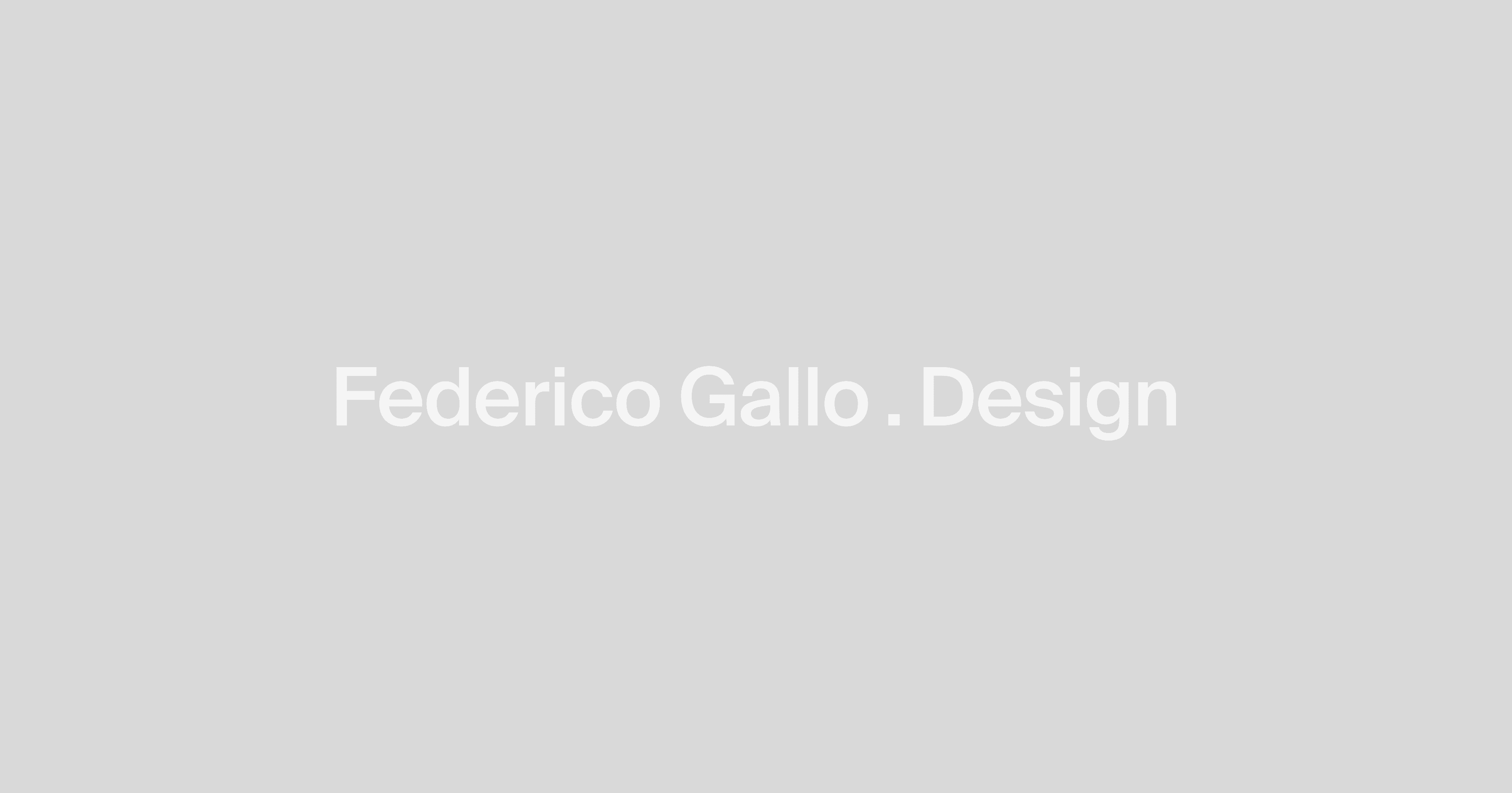 Federico Gallo - Senior Product Designer