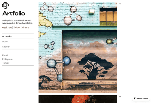 17 Best Free Framer Portfolio Templates [2025]