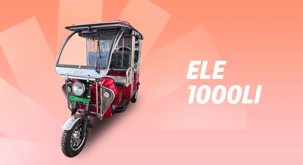 ELE E Rickshaw - Greaves 3 Wheelers