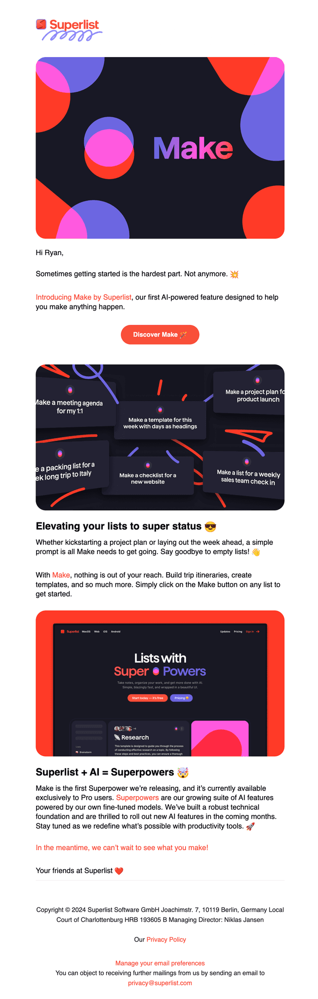 Product Update Email Examples - Loops - The Email Platform for SaaS