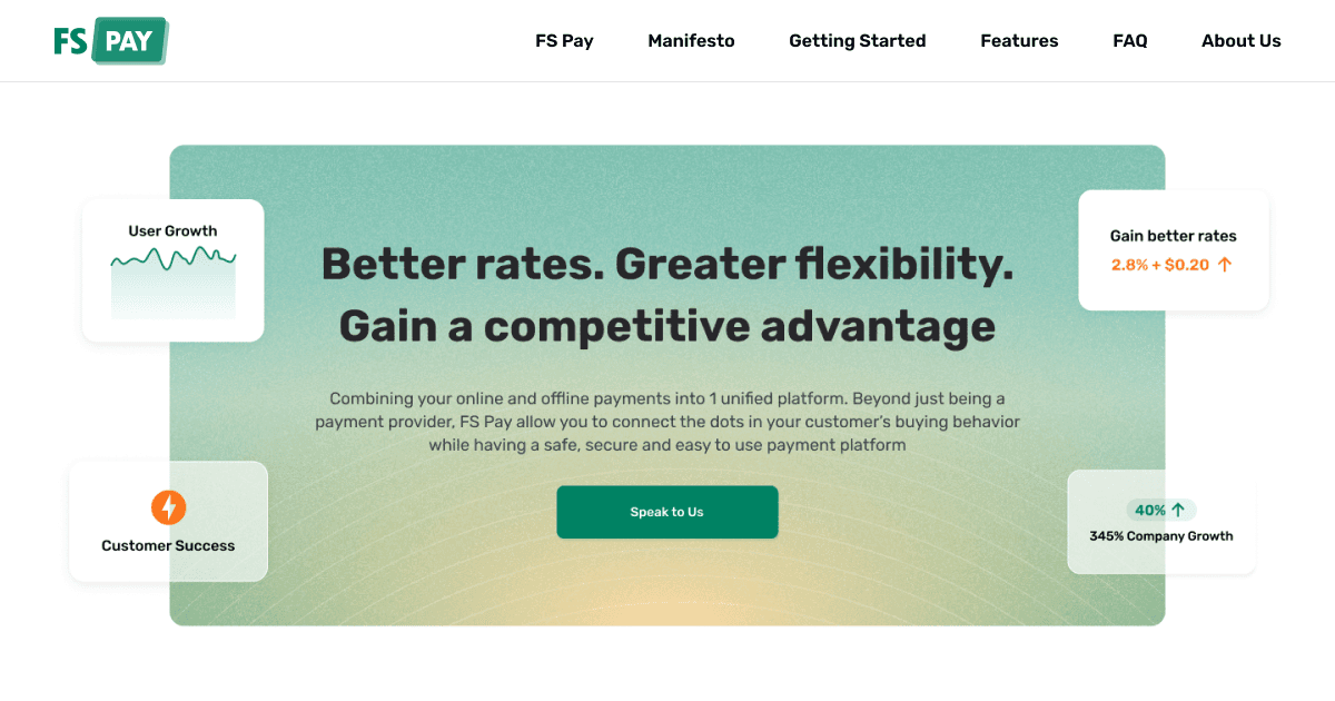 Unified payment platform for SG businesses - FSPay