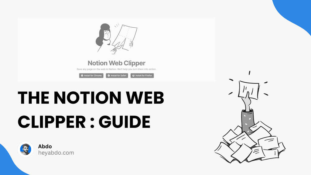 How To Use Notion Web Clipper : Full Guide
