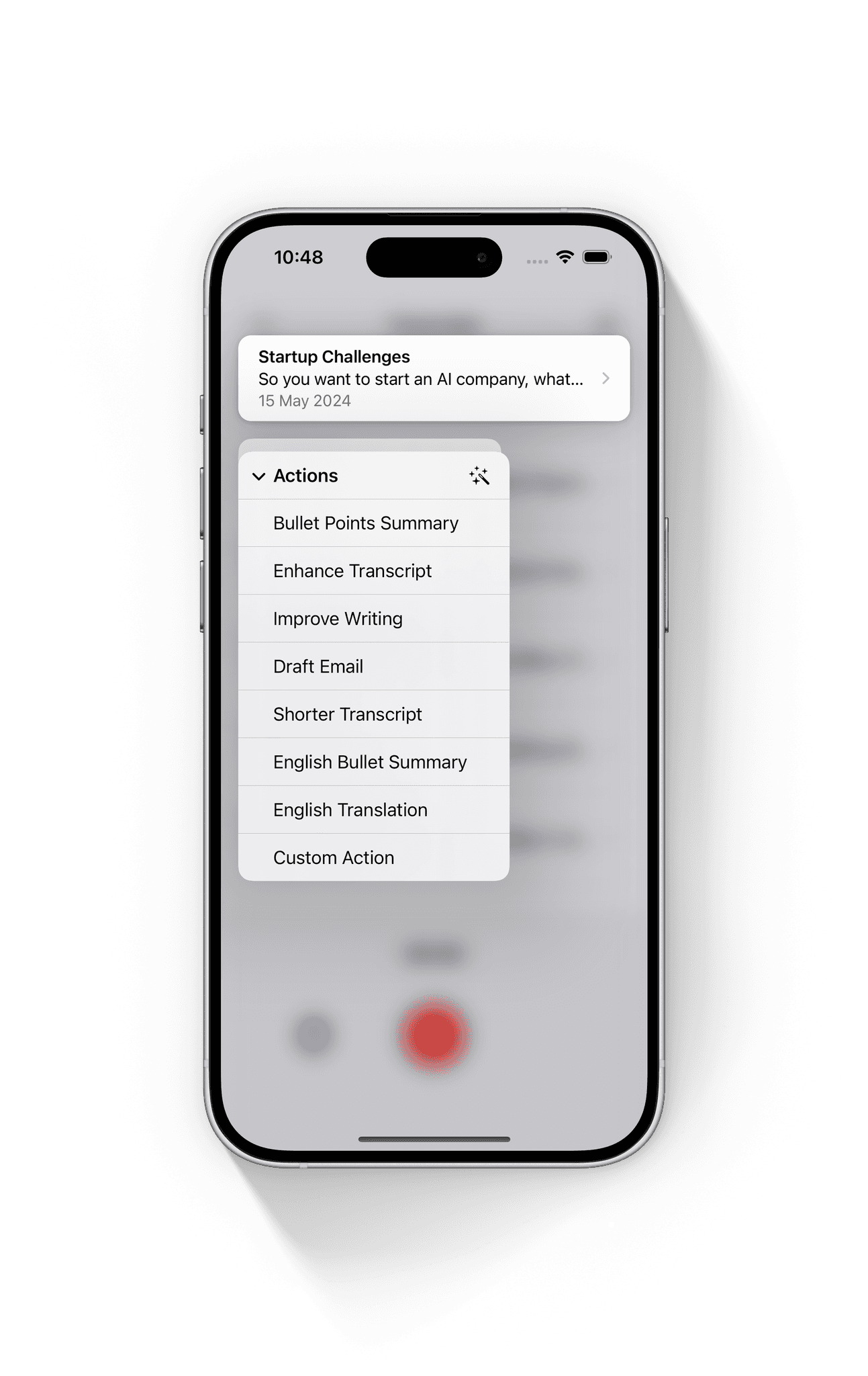 ScriptAI - Record, Transcribe, Summarize