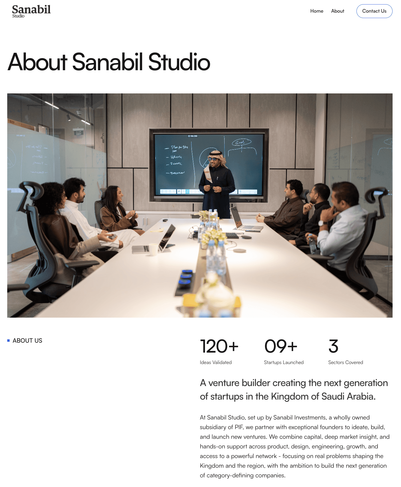Sanabil Venture Studio
