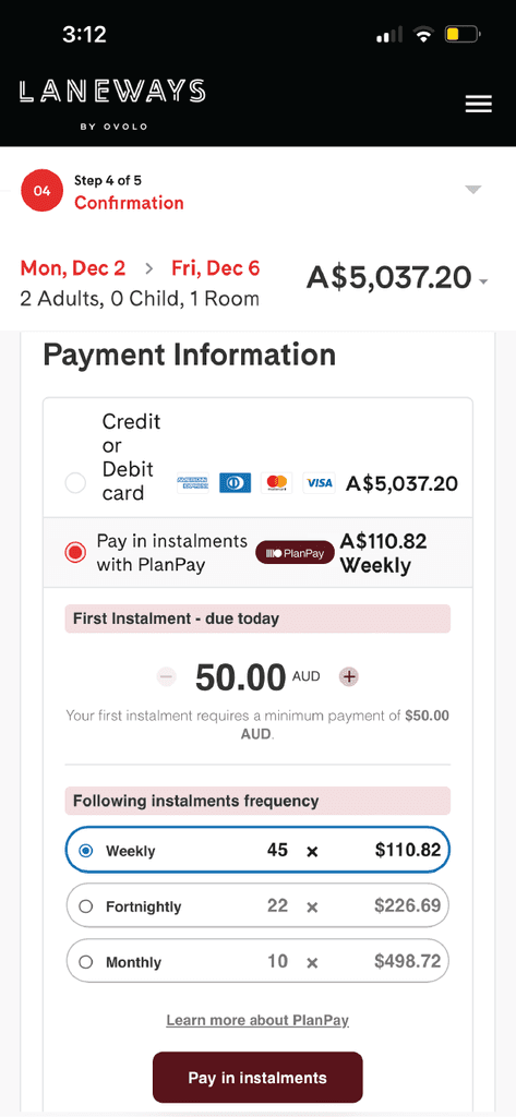 PlanPay | Flexible, Upfront, Instalments