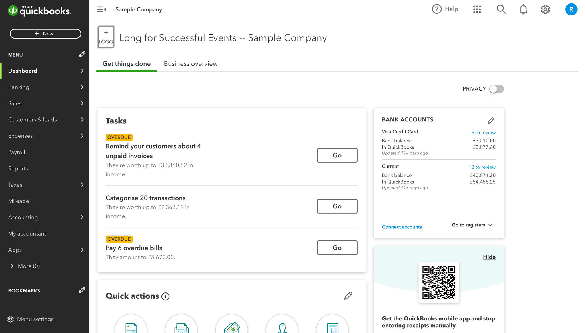 What is Quickbooks Online Test Drive? - LiveFlow Learn