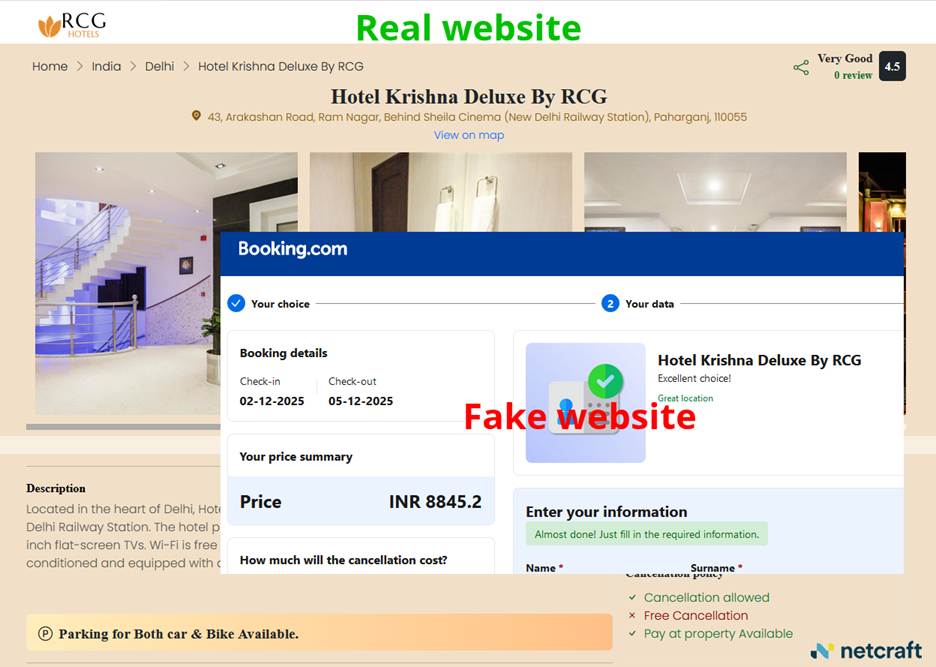 Thousands of Fake Hotel Domains Used in Massive Phishing Campaign