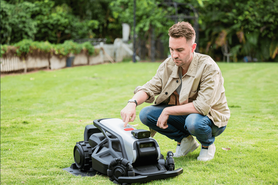 Airseekers Tron Robot Mulching Lawn Mower with 5-Camera AI Vision