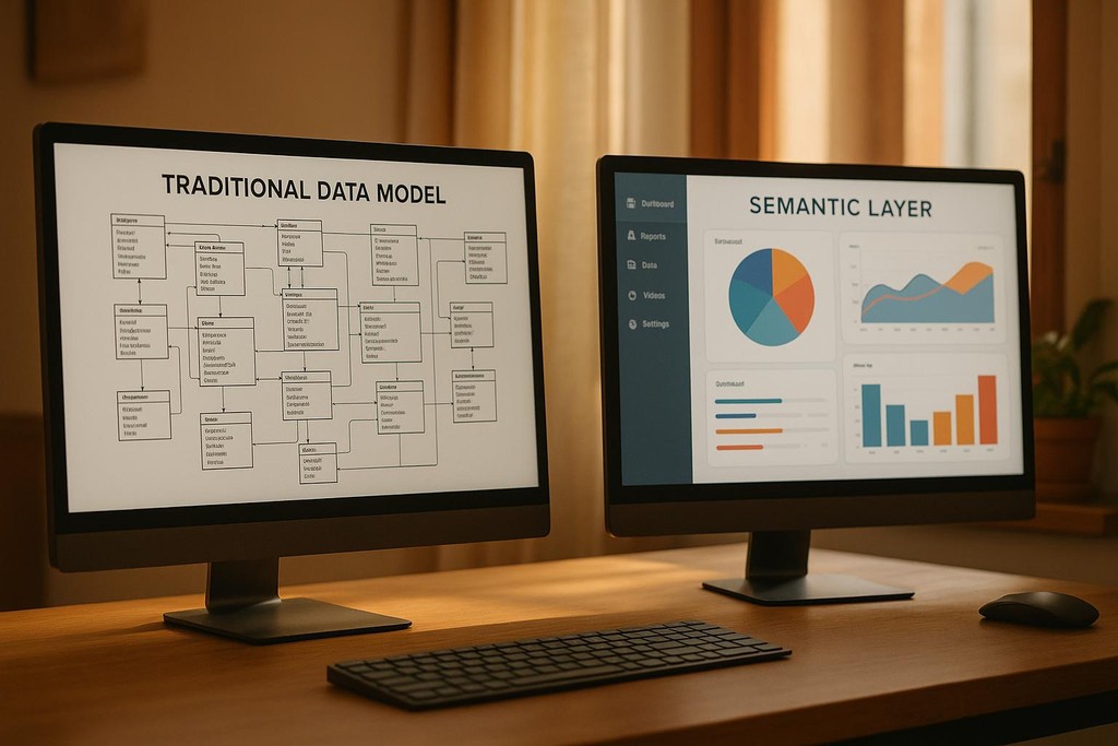 Semantic Layers vs. Traditional Data Models - Querio