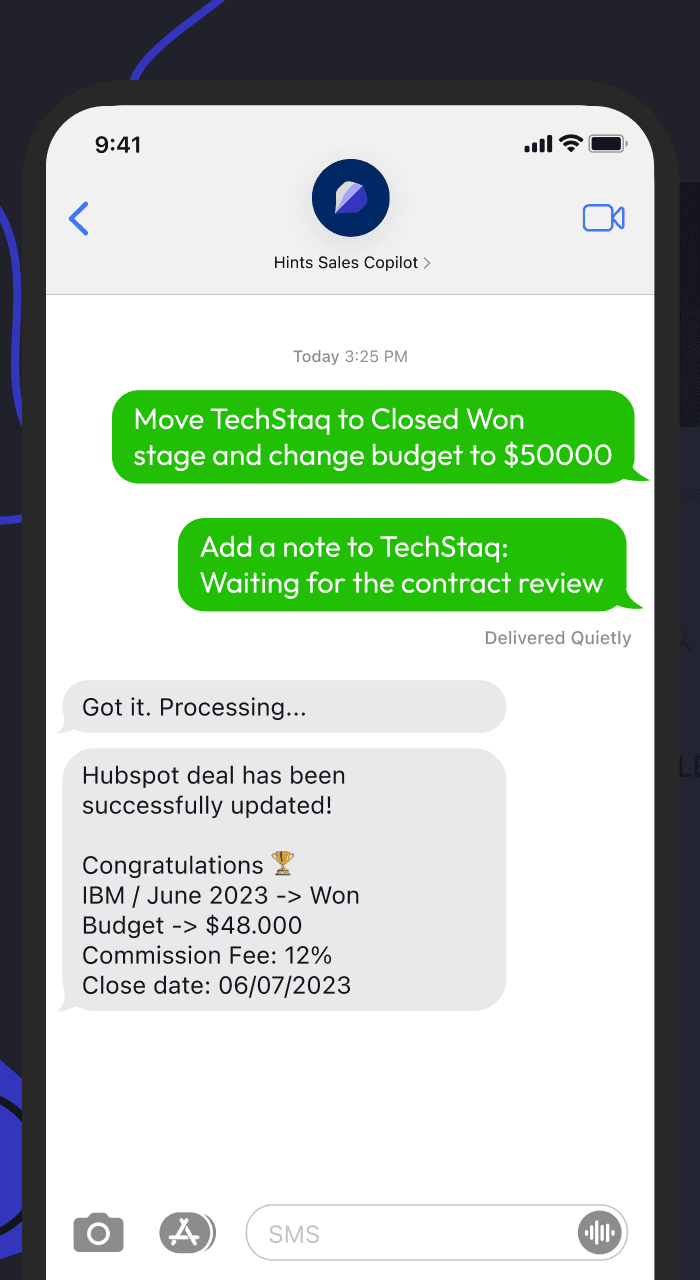 Sales AI | Sales Leaders | Hints AI