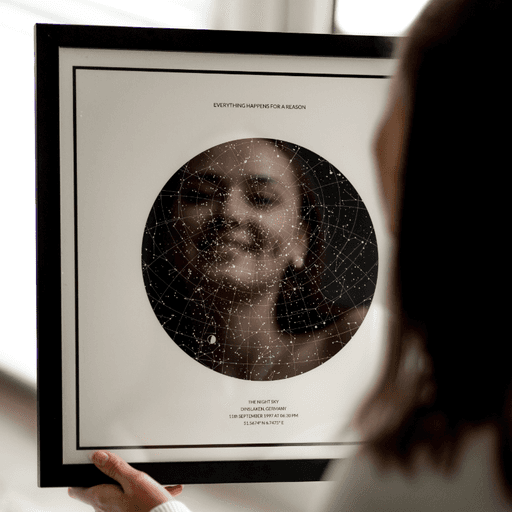 Night Sky Classic Star Map Print