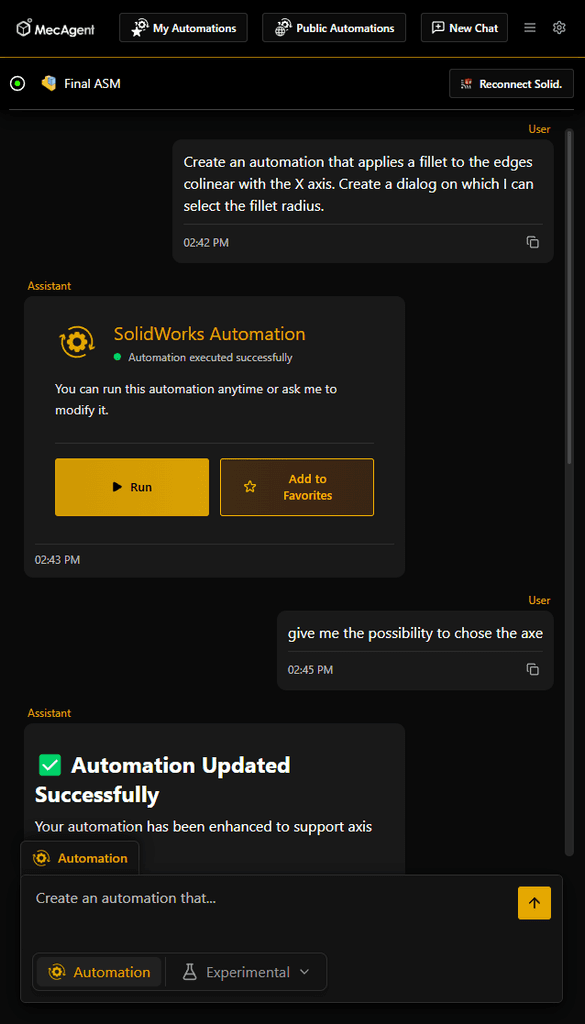 MecAgent - AI CAD Copilot