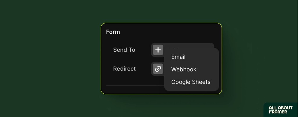 How to Add and Customize Forms in Framer - All About Framer