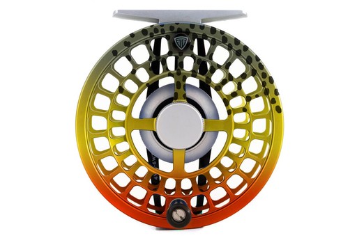 Custom Fly Fishing Reeling in Colors