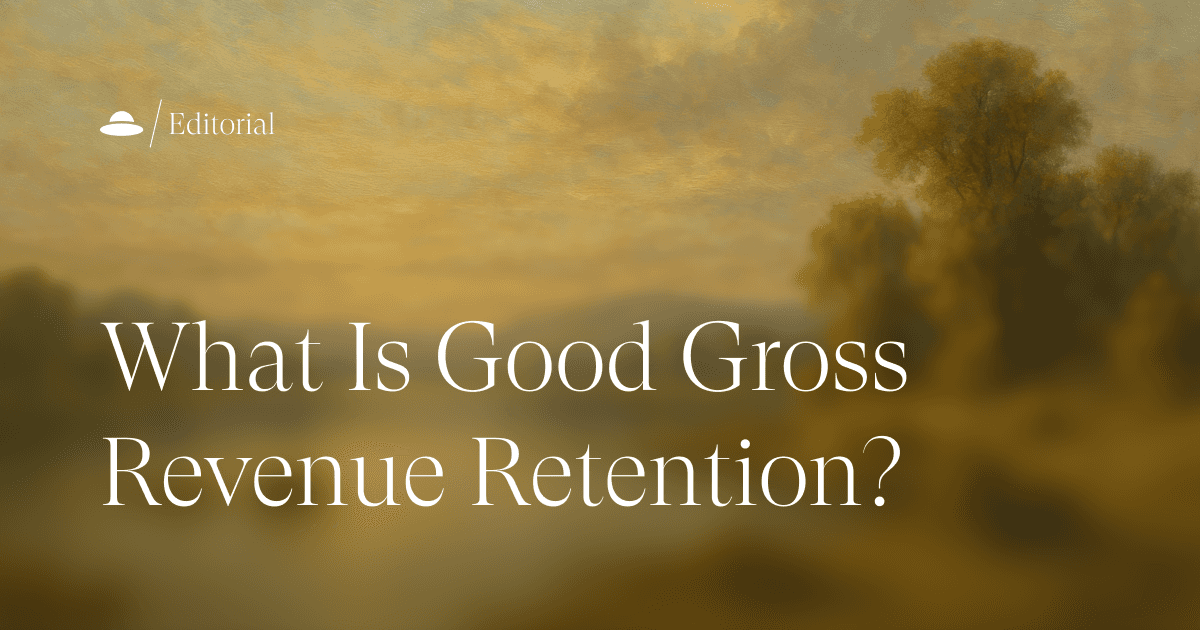 What Is Good Gross Revenue Retention? | Planhat