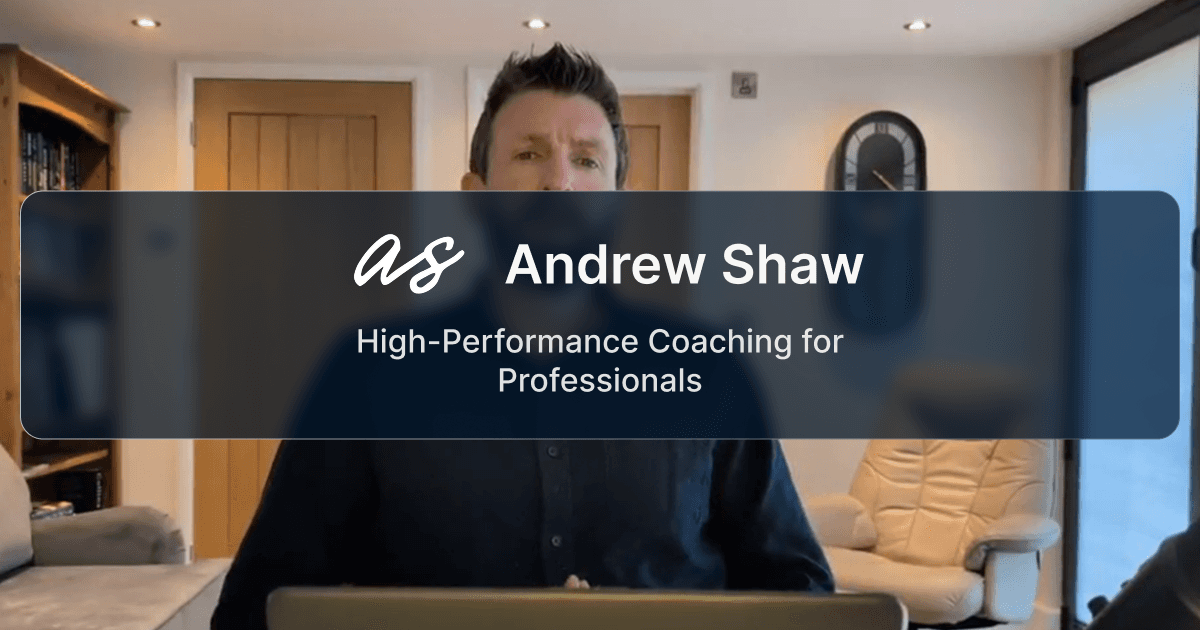 Andrew Shaw | Men's Coaching