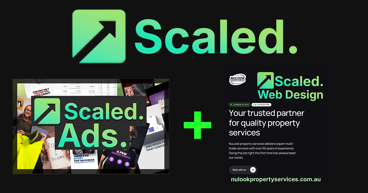 Scaled. Premier Aussie Marketing. 24/7